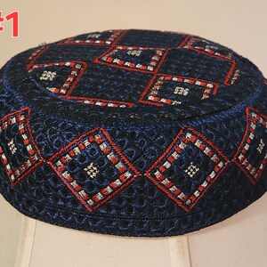 Embroided Round Cap for Men. Sizes 22 & 22.5 Inches Round. Free ...