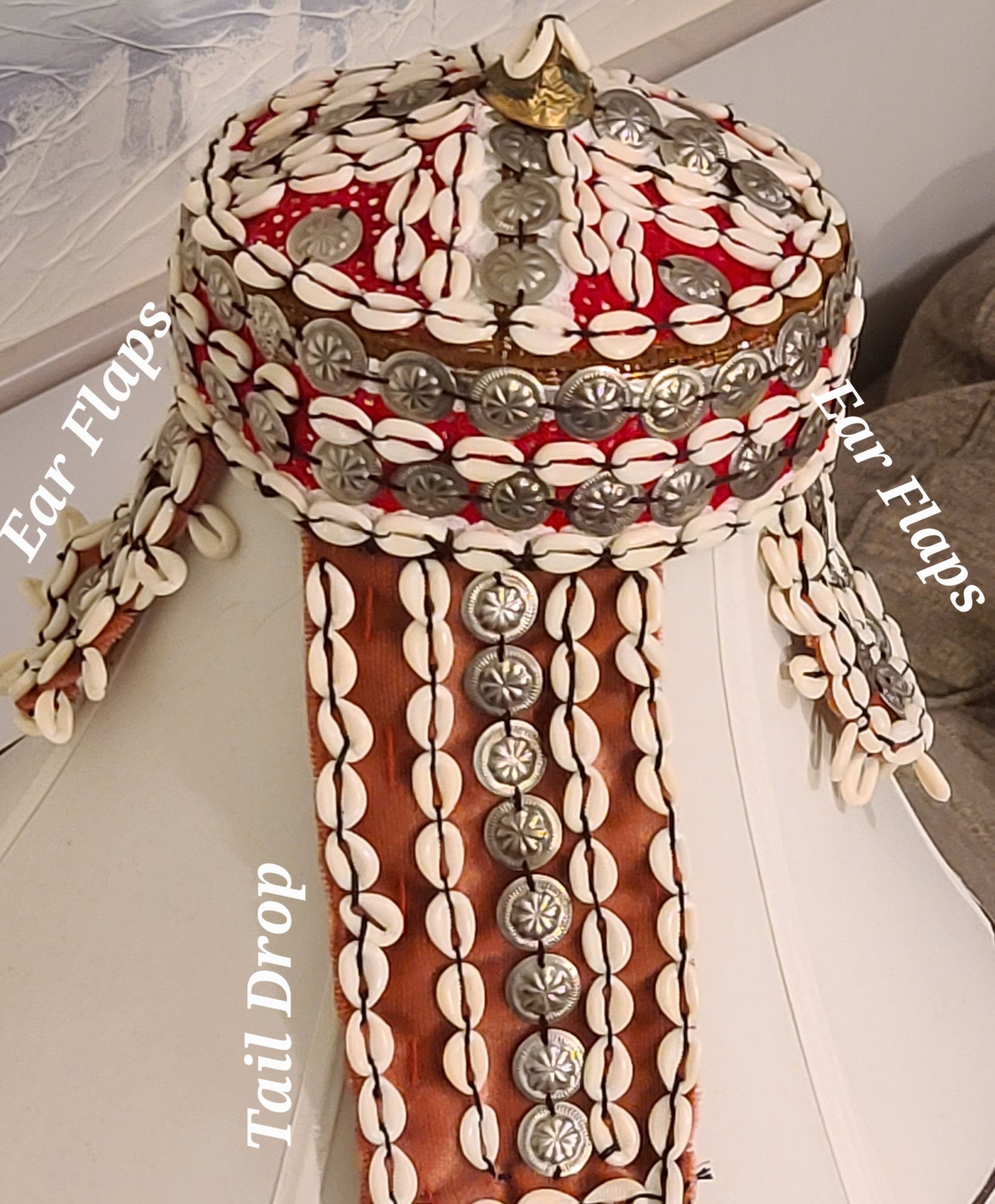 Traditional Afghani Mongolian Turkish Cap With Cowry Work. - Etsy