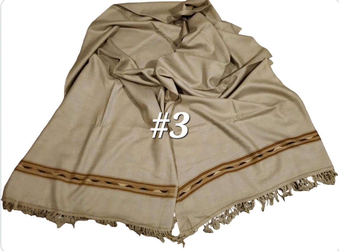 Handwoven Woolen Afghan Patoo Shawl - Etsy
