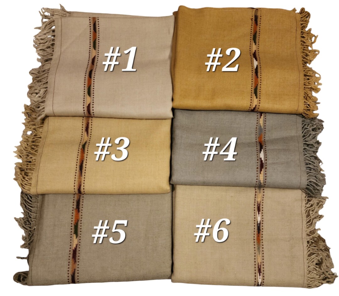 Handwoven Woolen Afghan, Chitrali/swati Shawl, Patoo. Width 51 Inches ...