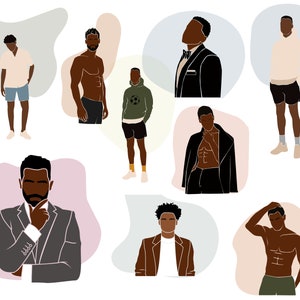 African Man Black Man Svg Afro Man SVG Png Black King SVG Melanin Svg ...