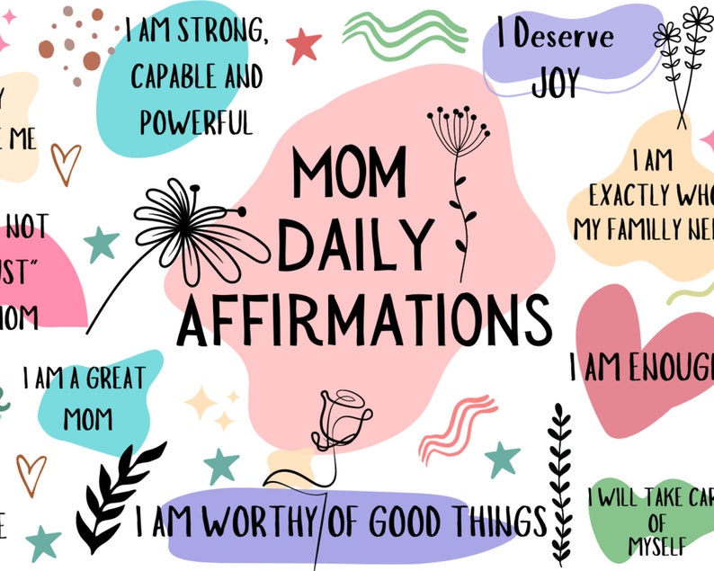 Mother's Day Gifts Positive Affirmations Libbey Glass Can - Etsy