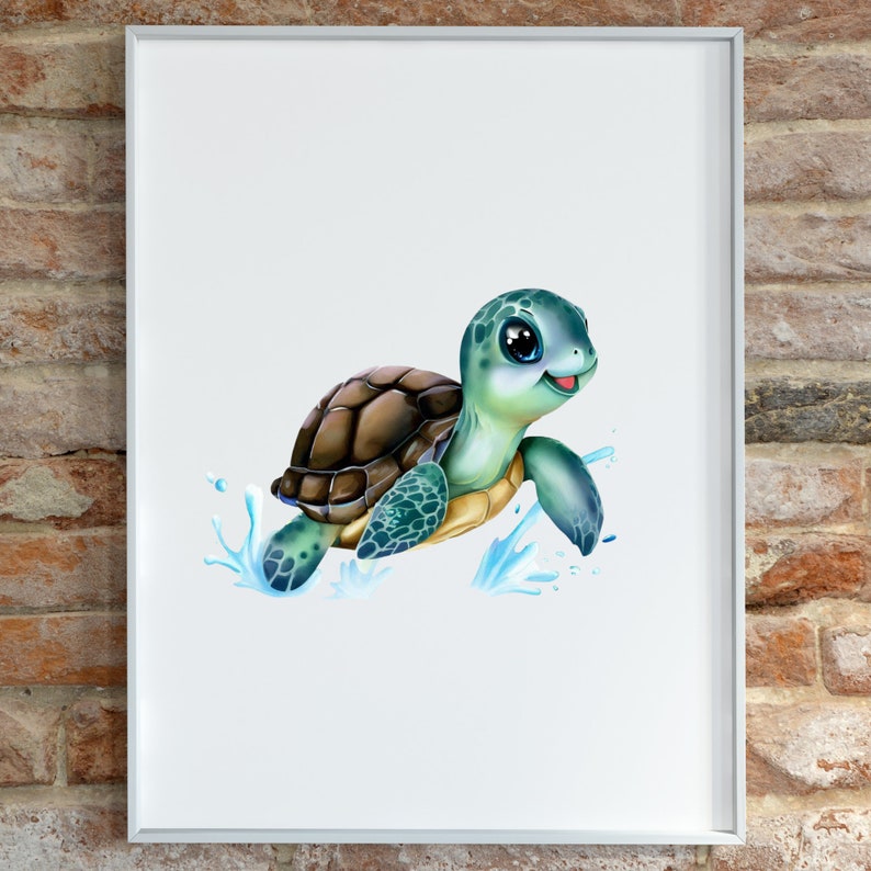 Fish Clipart Watercolor Fish Under the Sea Clip Art Dolphin - Etsy Canada