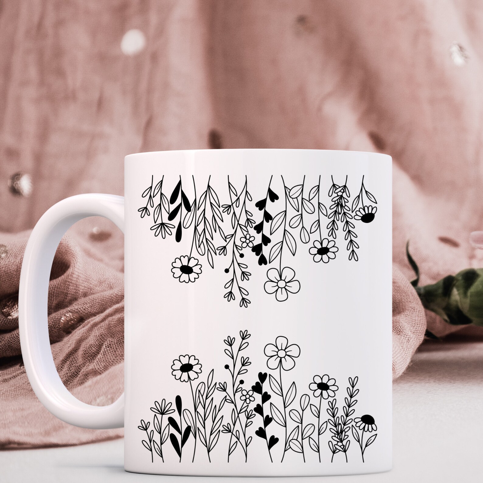 Wildflower Bundle Svg Flower Meadow Svg Spring Svg Flower - Etsy Canada