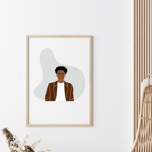 African Man Black Man Svg Afro Man SVG Png Black King SVG Melanin Svg ...