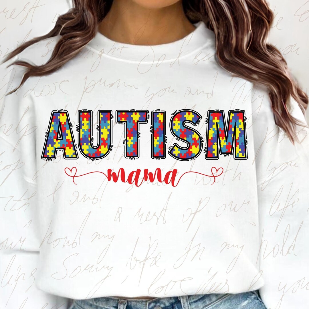 Austim Mama Bow, Autism Png, Autism Awareness Png,austism Ribbon Png ...