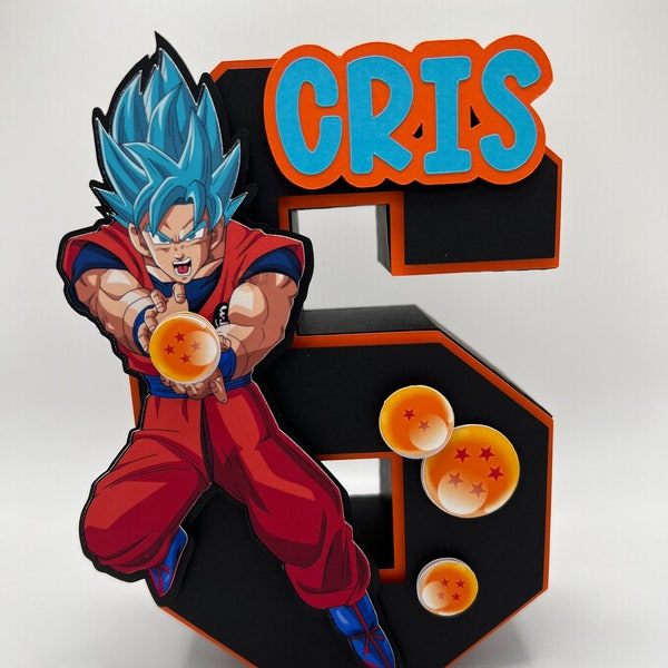 Goku Cardboard Cutout - Etsy UK