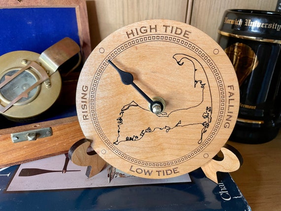Cape Cod Tide Clock Custom Hand Made Stained or White Wash - Etsy