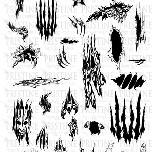 Rips and Tares Digital Svg File 100+ Designs - Etsy