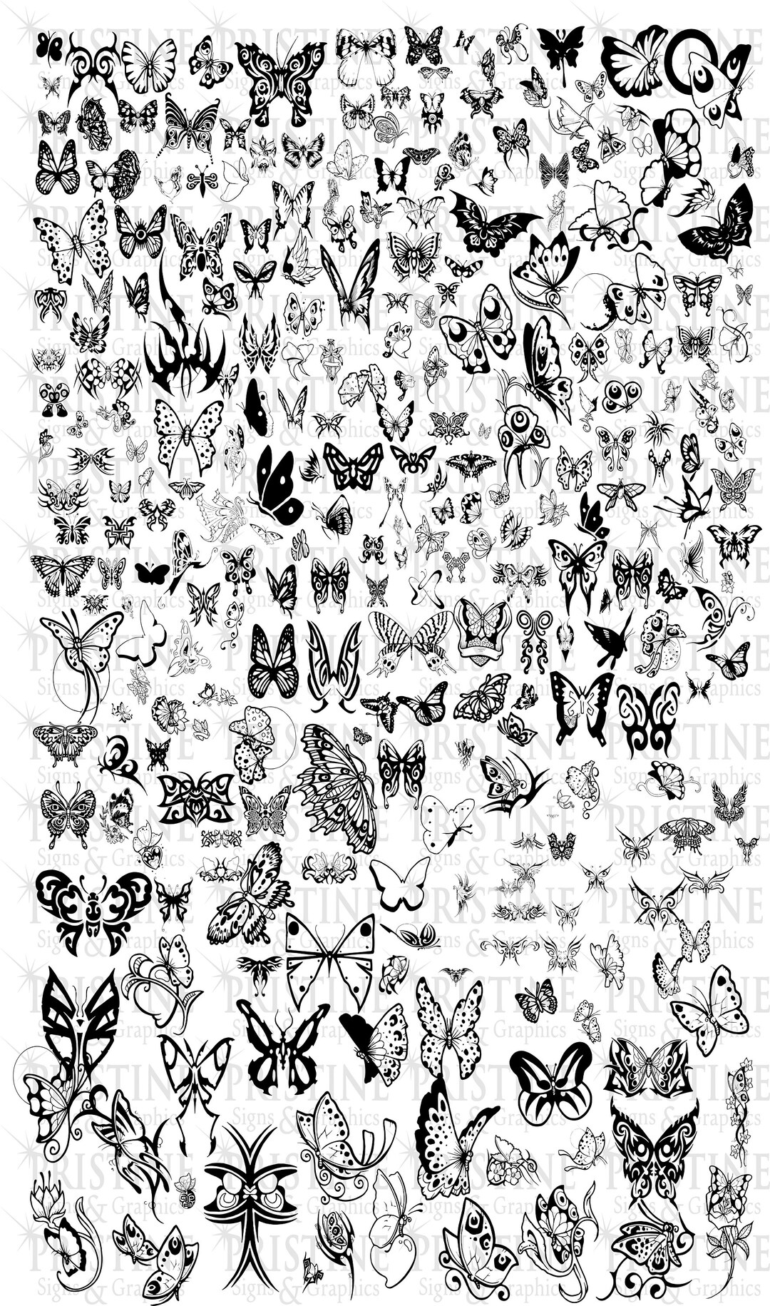 Butterflies Digital Svg Bundle 400+ Designs - Etsy
