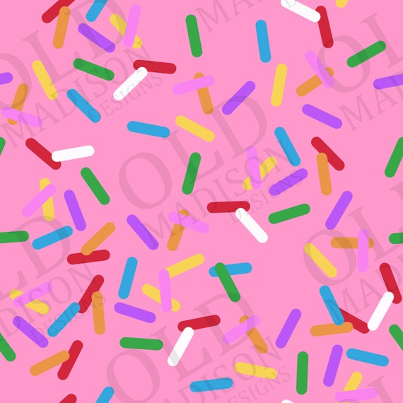 Sprinkles Seamless Digital File Instant Download - Etsy