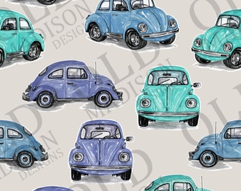 Vw Fabric | Etsy