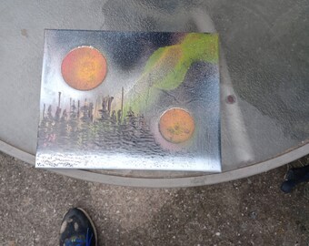 ADHD, 18” X 24” Original Acrylic and Spray Painting on Canvas - Etsy