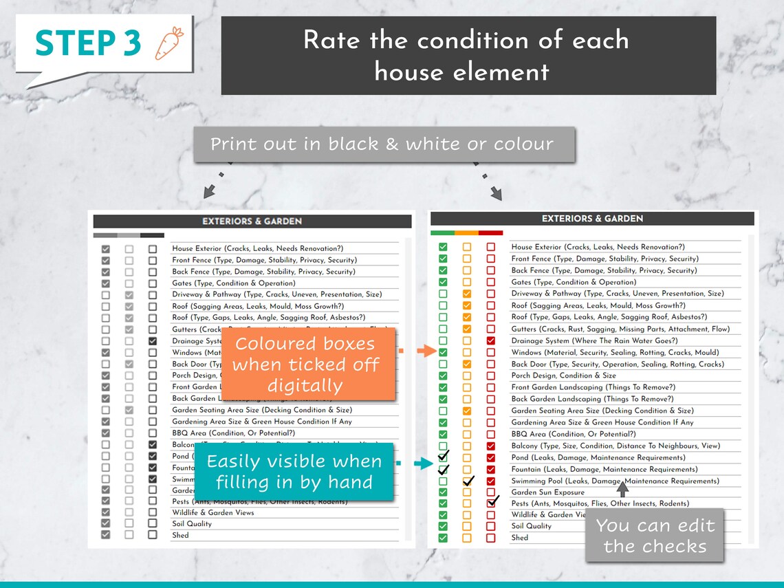 House Hunting Checklist With Over 200 Check Points | Your New Home ...