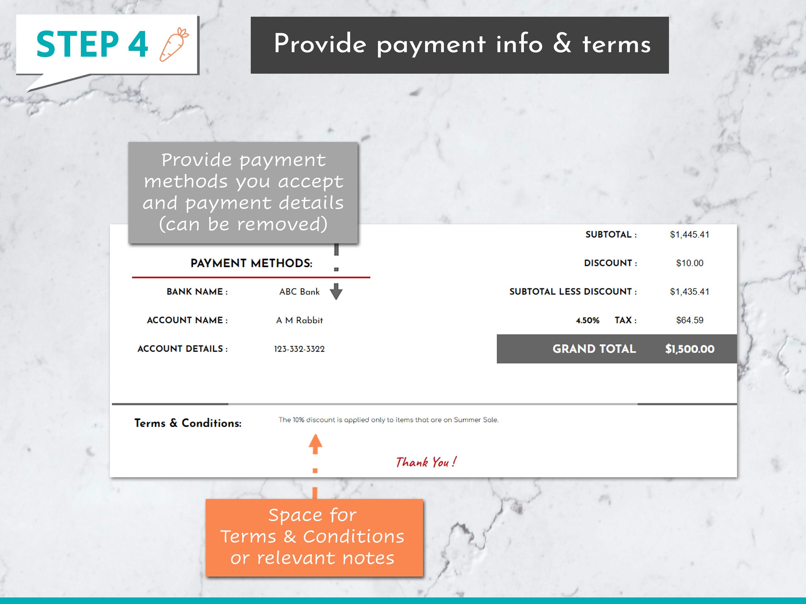 Modern Red Invoice Google Sheets Template | Business Invoice | Order ...