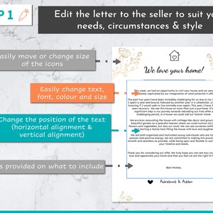 Home Offer Letter Template for Individuals With Illness | House Offer ...