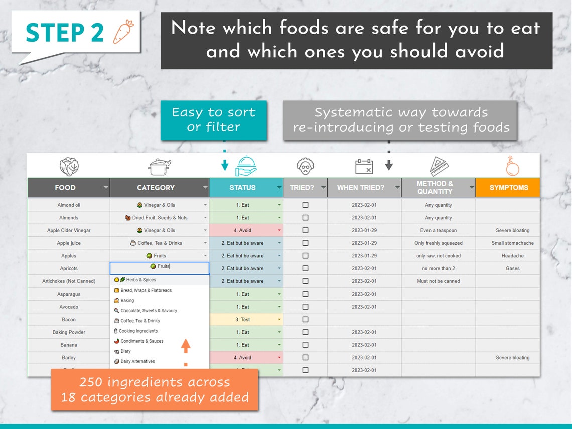 Google Sheets Poop Tracker Poop Log Poop Journal Bowel Movement Food ...