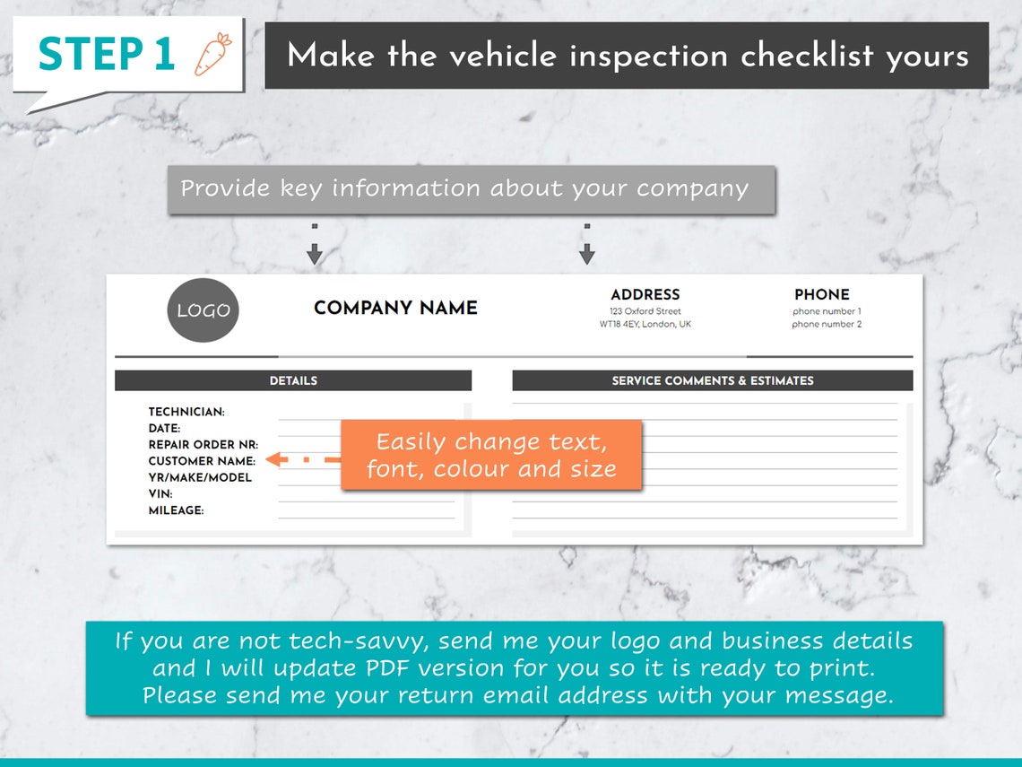 200+ Point Vehicle Inspection Checklist: Printable Car Safety ...