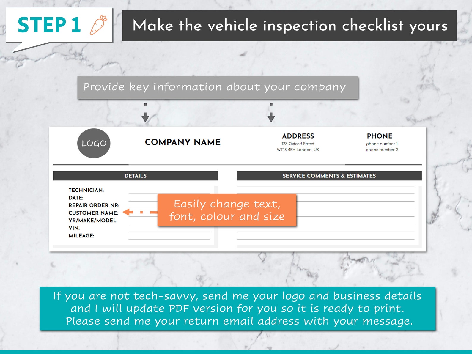 200+ Point Vehicle Inspection Checklist: Printable Car Safety ...