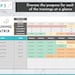 Employee Training Google Sheets Template Training Matrix Skills Matrix ...