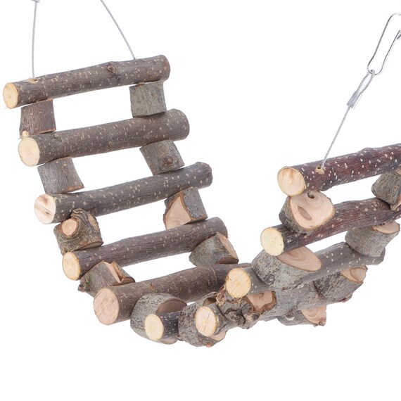 Pet Toy Ladder Suspended Wooden Bridge Stair Rodent Mouse Rat - Etsy