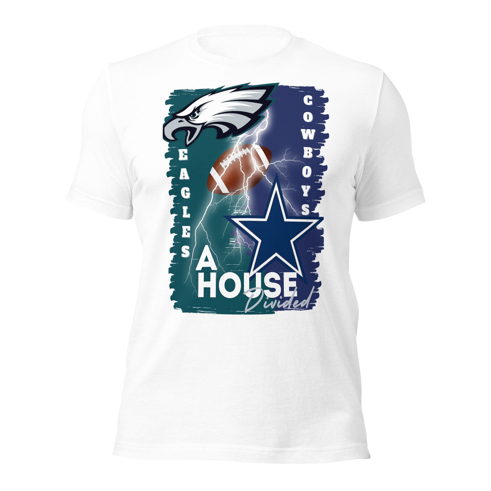 Two Professional Teams House Divided Custom Graphic T Shirt - Etsy