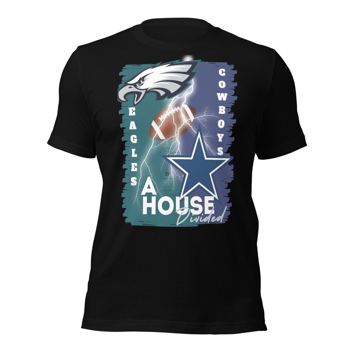 Two Professional Teams House Divided Custom Graphic T Shirt - Etsy