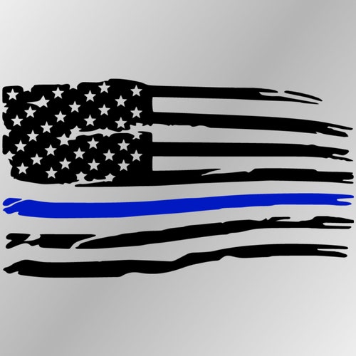 Thin Blue Line Got Your Six Vinyl Sticker Decal for Truck Car - Etsy
