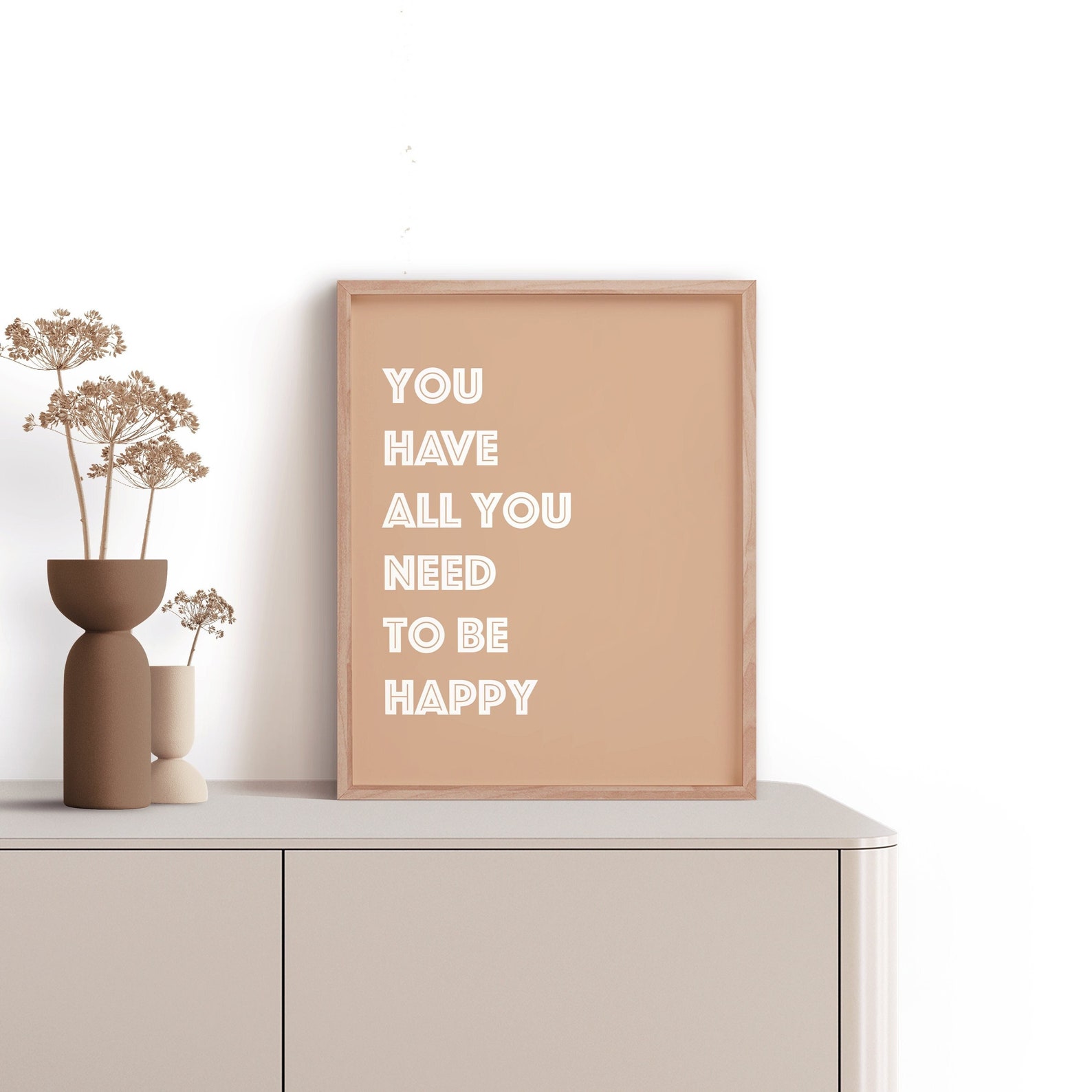 You Have All You Need, Motivation Wall Art, Quote Print, Mindset ...