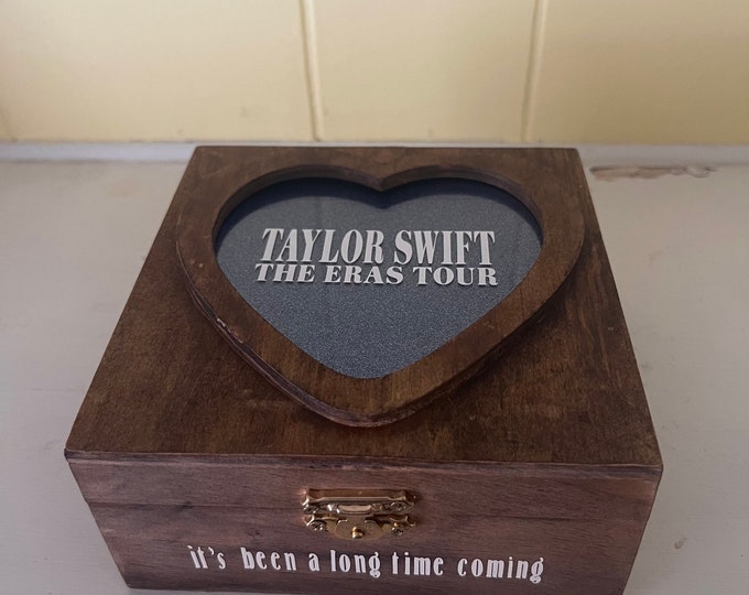 Eras Tour Memory Box, Taylor Swift Swiftie Merch Decor - Etsy