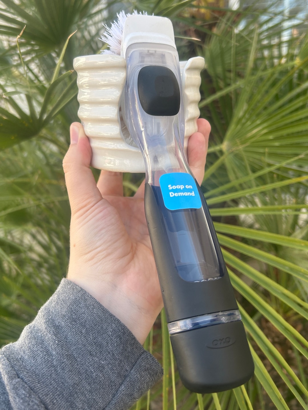 OXO Kitchen Dish Brush/wand Holder - Etsy