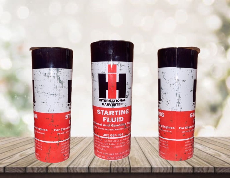 IH Starting Fluid Tumbler - Etsy