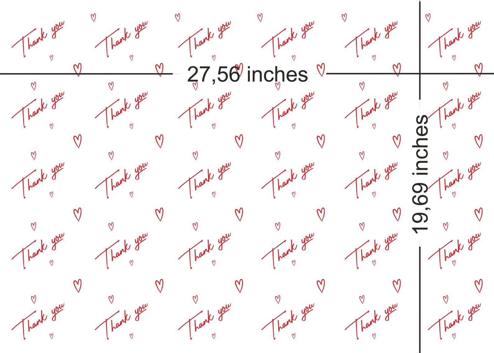 Thank You Wrapping Paper, Wrapping Paper, Packing Paper, Tissue Paper ...