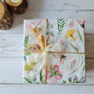 Tissue Paper Flowers, Spring Themed Packing Paper, Wrapping Paper ...