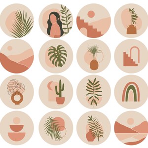 Boho Sticker Sheet, Bohemian Sticker Sheet, Vintage Aesthetic Decals ...