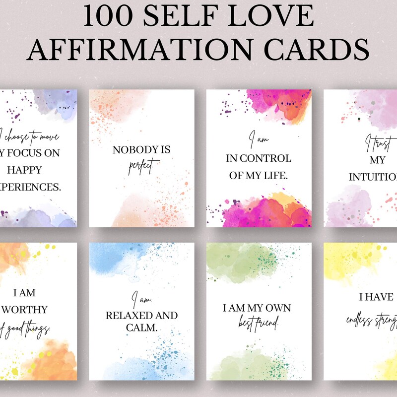 Self Love Cards - Etsy