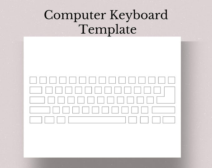 Windows PC Computer Keyboard & Special Character Reference Chart Poster ...