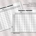 Printable Football Squares, Super Bowl 2025 (PDF) - Etsy