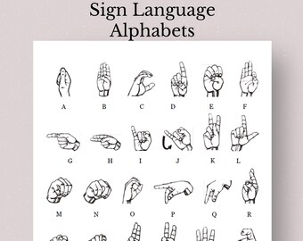 Braille and Sign Language Greek Alphabet Puzzle - Etsy
