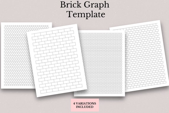 Brick Template Printable