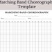 Printable Marching Band Choreography Guide, Marching Band Choreography ...