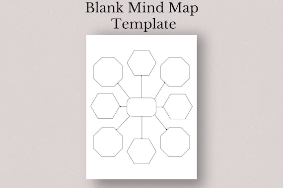 Blank Thinking Maps Printable Printable Maps