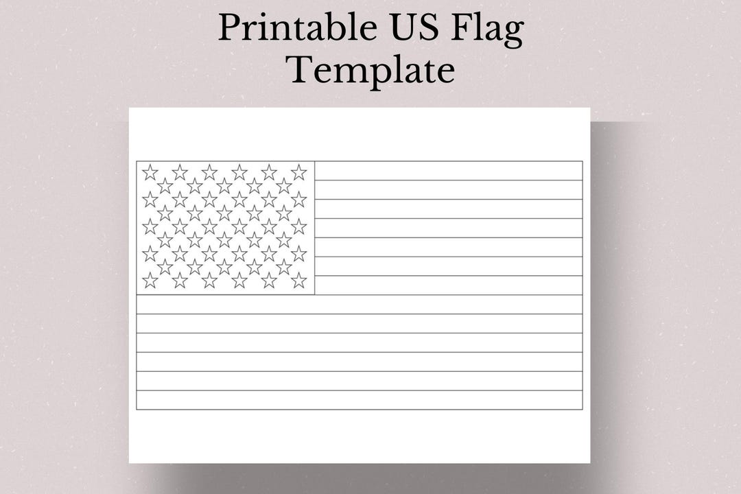 USA Flag Printable, Flag of USA, Printable Usa Flag, Usa Flag Coloring ...