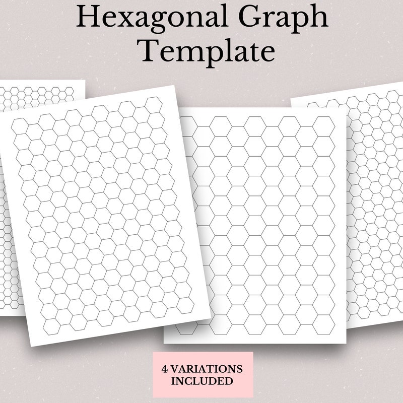 Hexagon Paper - Etsy