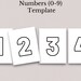 Printable Numbers, 10 Pages Printable, Printable Numerals, Numbers ...