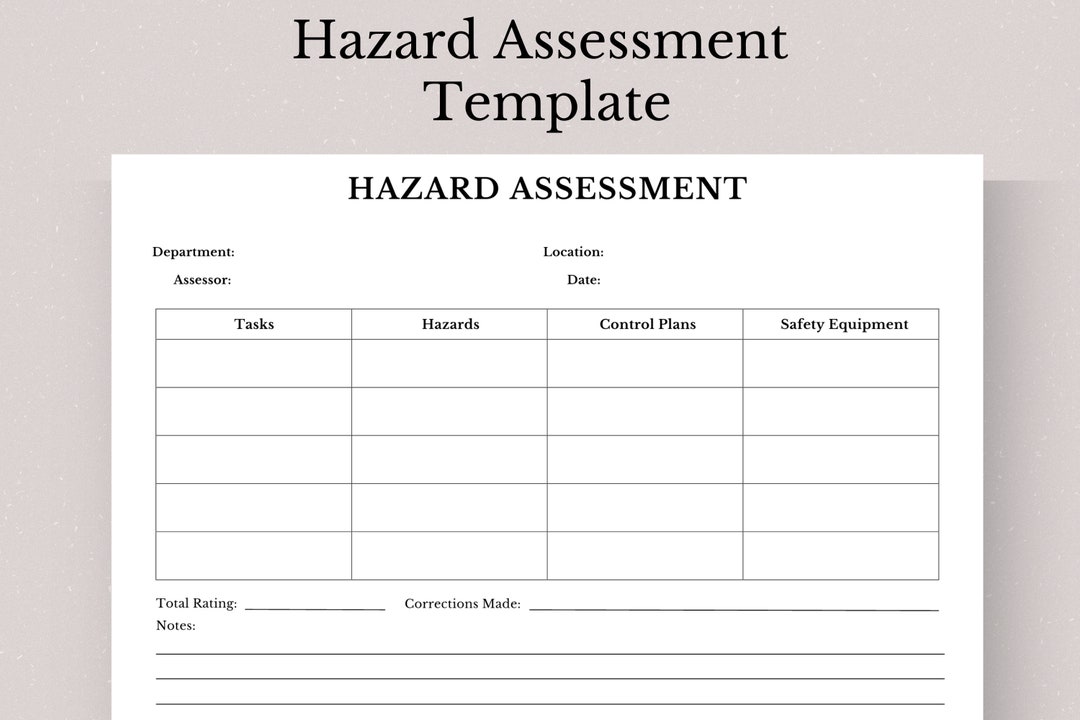 Job Hazard Assessment Form Template Prntbl concejomunicipaldechinu gov co Job Hazard Assessment Form Template Prntbl concejomunicipaldechinu gov co