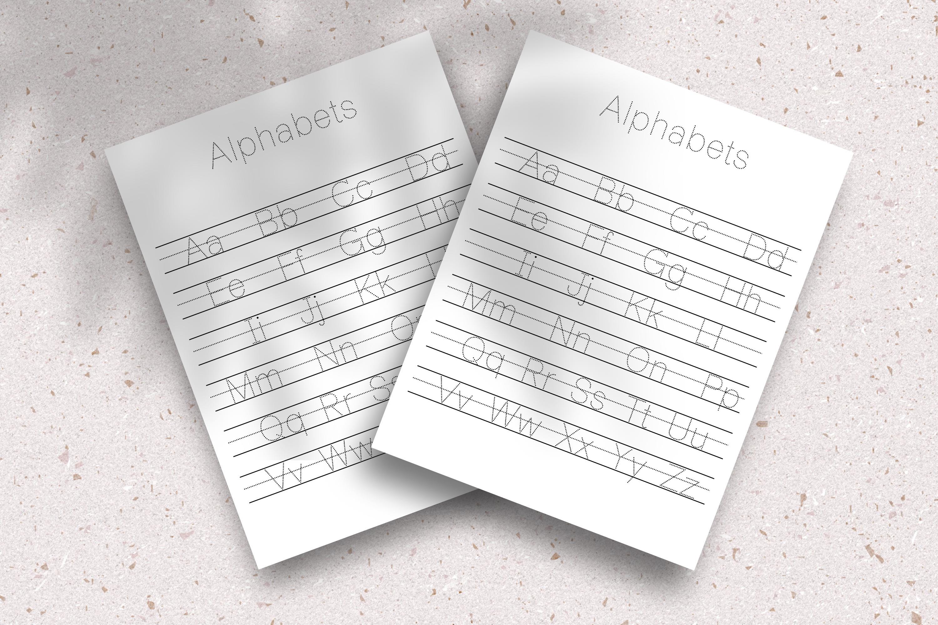 Printable Dot Alphabets Tracing Sheet, Alphabets Worksheet, Dot Alphabets Tracing, Learn to ...