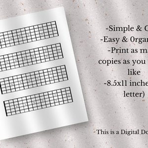 Blank Guitar Fretboard Diagrams, Printable Fretboard Sheet (PDF) - Etsy