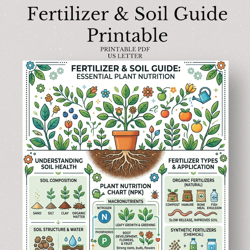 Soil Poster - Etsy UK