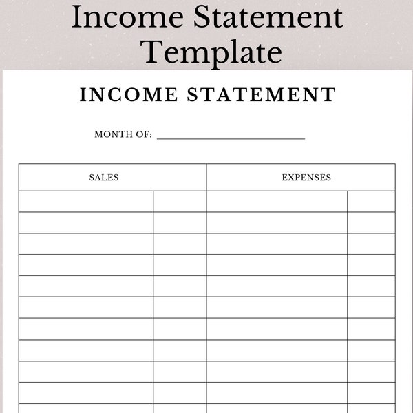 Income Statement - Etsy